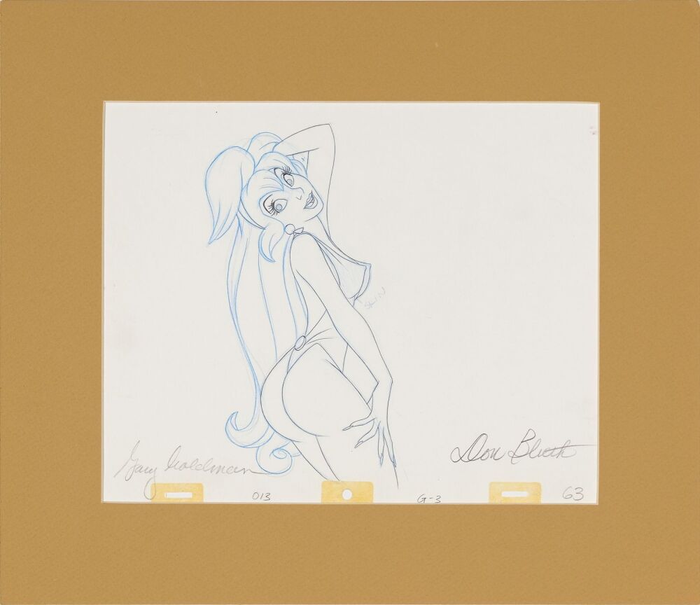 2158. Princess Daphne Original Production Drawing Signed Gary Goldman ...