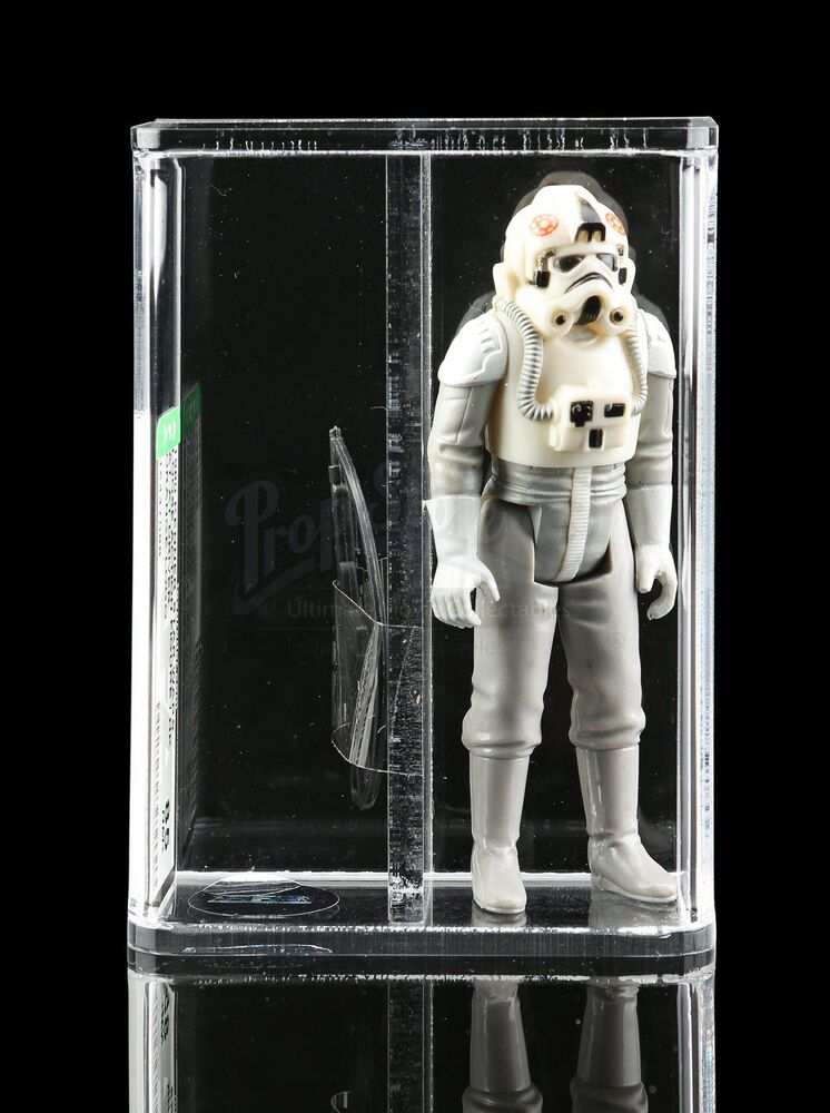 Lot # 350 - Loose AT-AT Driver (Orange Logo) AFA 85